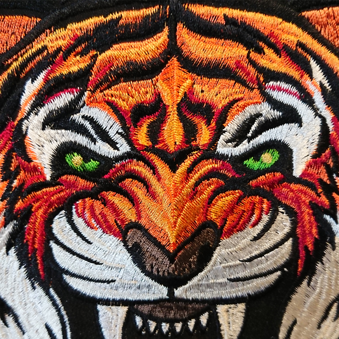 Year of the Tiger machine embroidery designs | Royal Present Embroidery