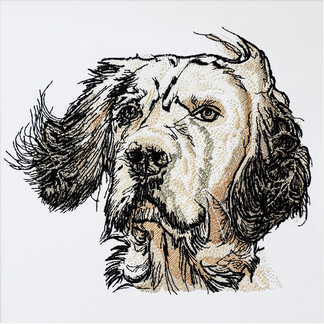 Dogs machine embroidery designs | Royal Present Embroidery
