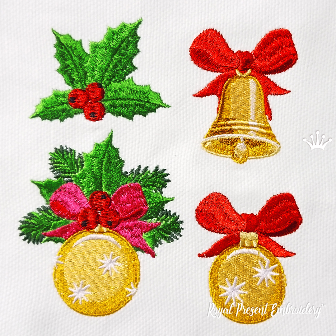 Christmas Machine Embroidery Designs | Royal Present Embroidery