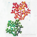 Machine Embroidery Design Ocean Corals | Royal Present Embroidery
