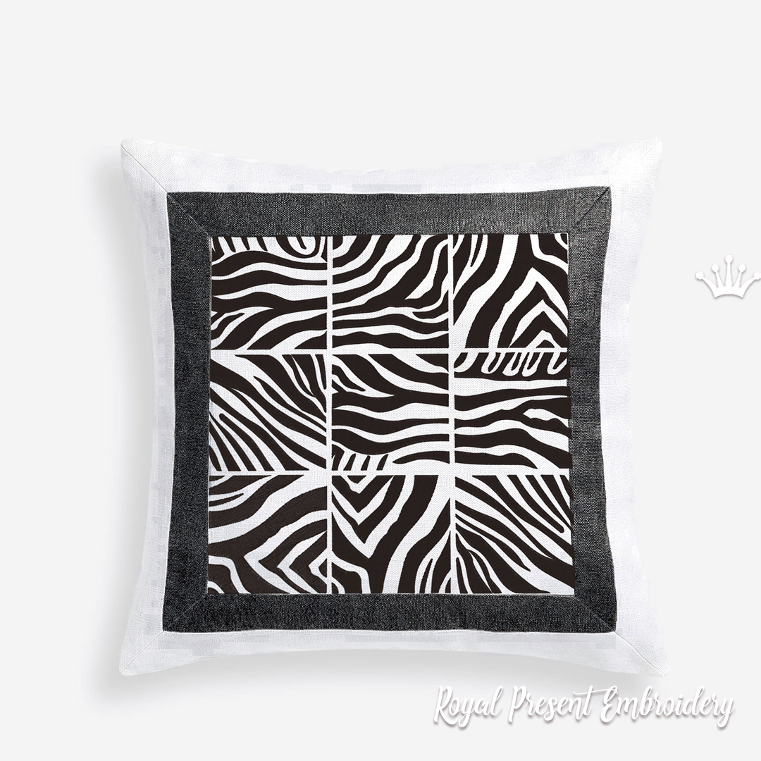 Zebra prints for quilting Machine Embroidery Designs | Royal Present ...